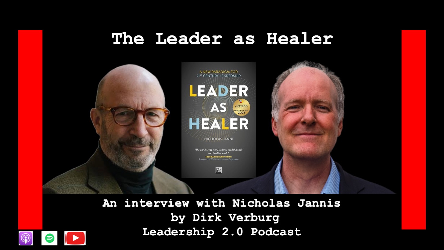 Nicholas Janni – ‘The Leader as Healer’ (Business Book of the year 2023 ...